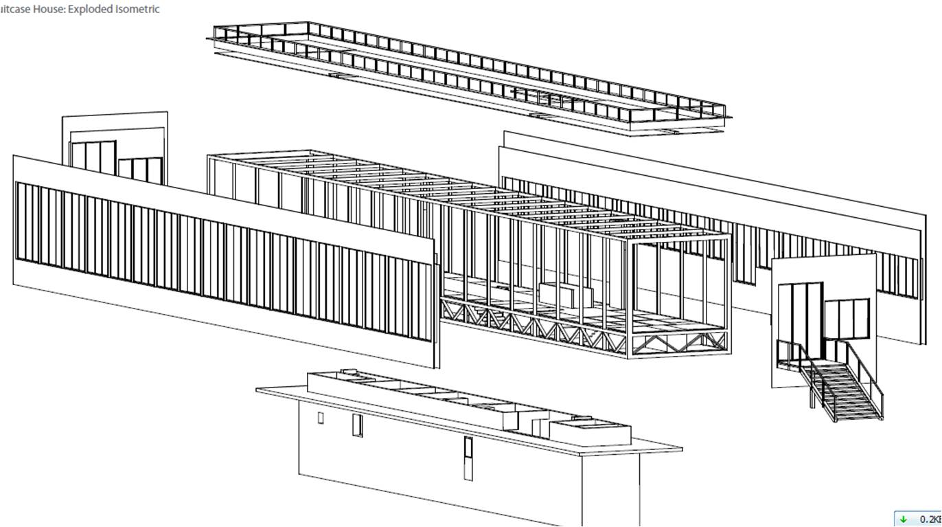 Carolyn's Architecture Apprenticeship: Part A: Archetype - Suitcase House