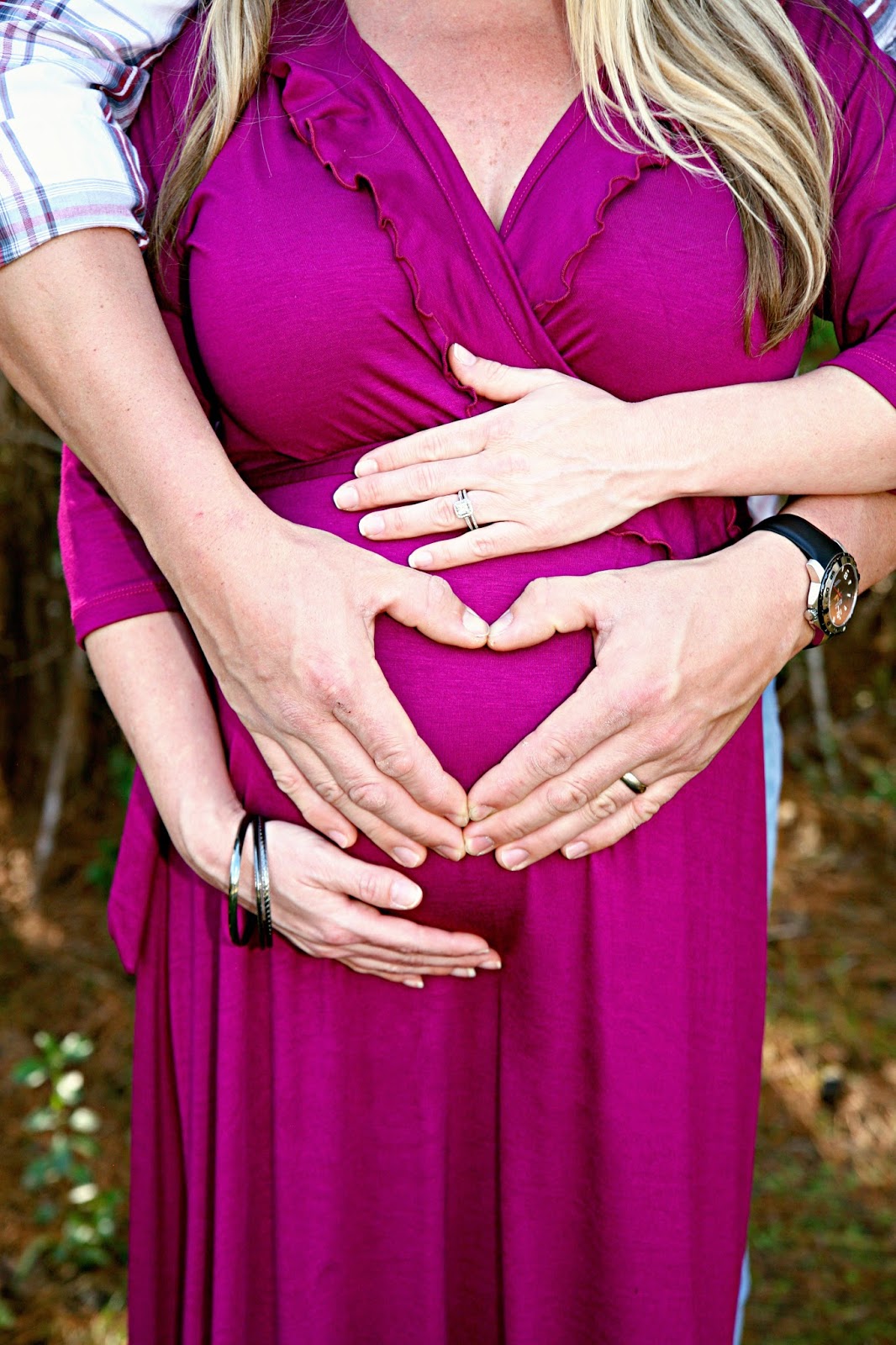 {Baby Girl's Maternity Pictures}