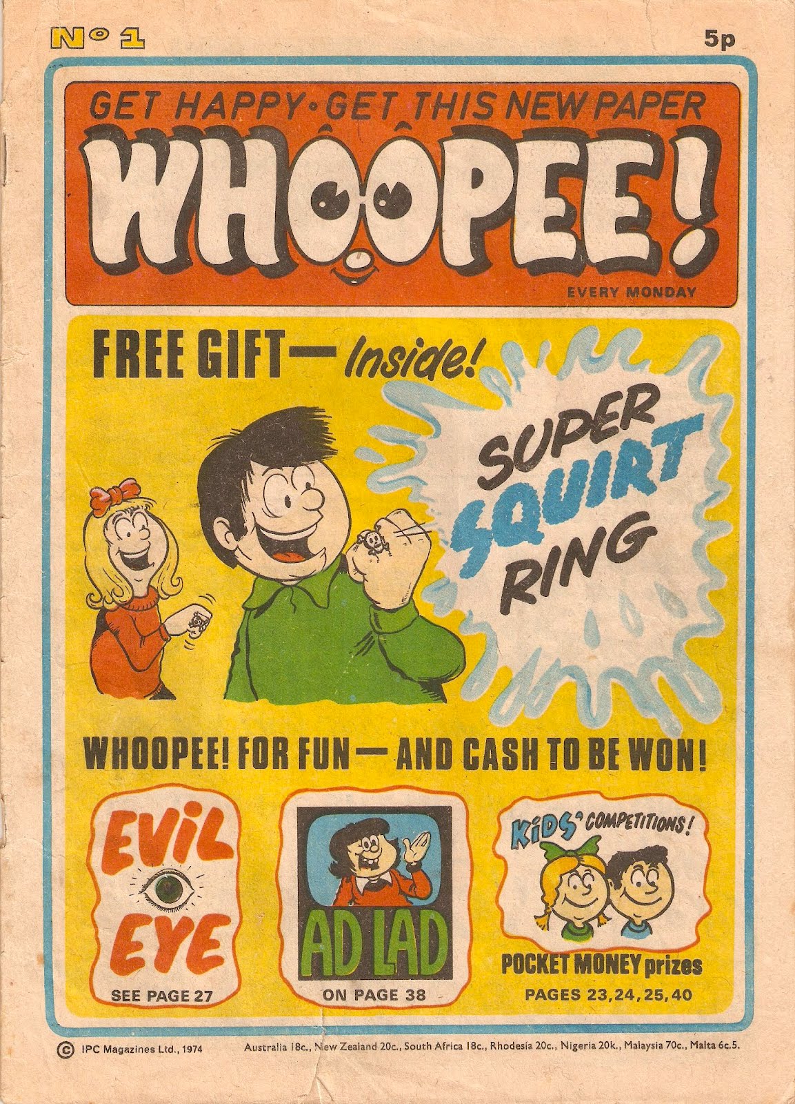 Wacky Comics!: Whoopee No. 1 - 1974