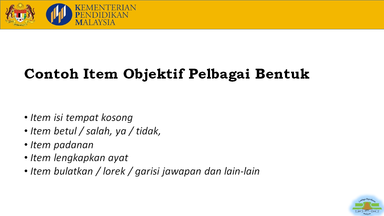 Penataran Format UPSR BM 011 ~ CATATAN @ GURU BESAR