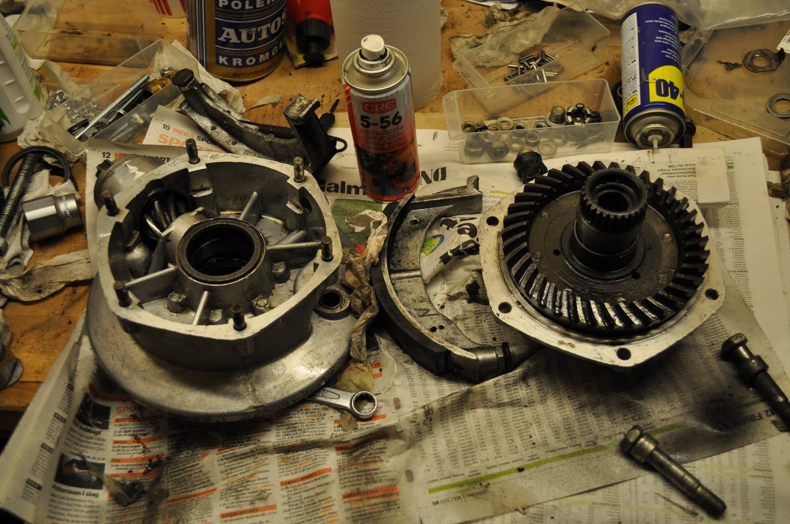 The renovation of an Ural m67-36: Engine mounted!