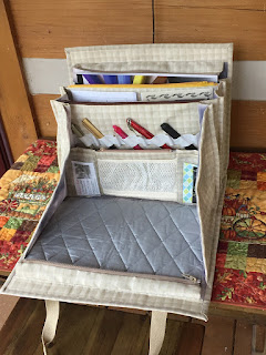 Quiltessa: Patchwork palette: Carry all bag. Pattern on Craftsy soon!