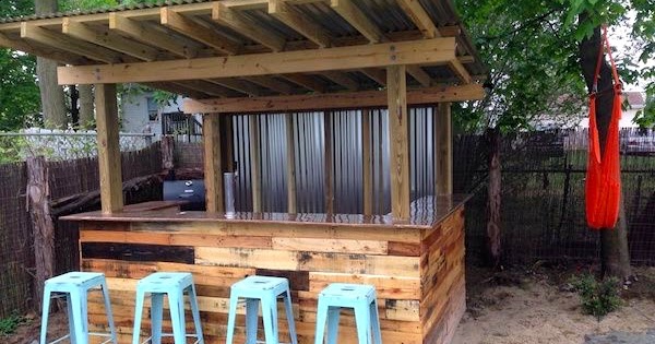 Two Men and a Little Farm: OUTDOOR BAR AREA, INSPIRATION FRIDAY