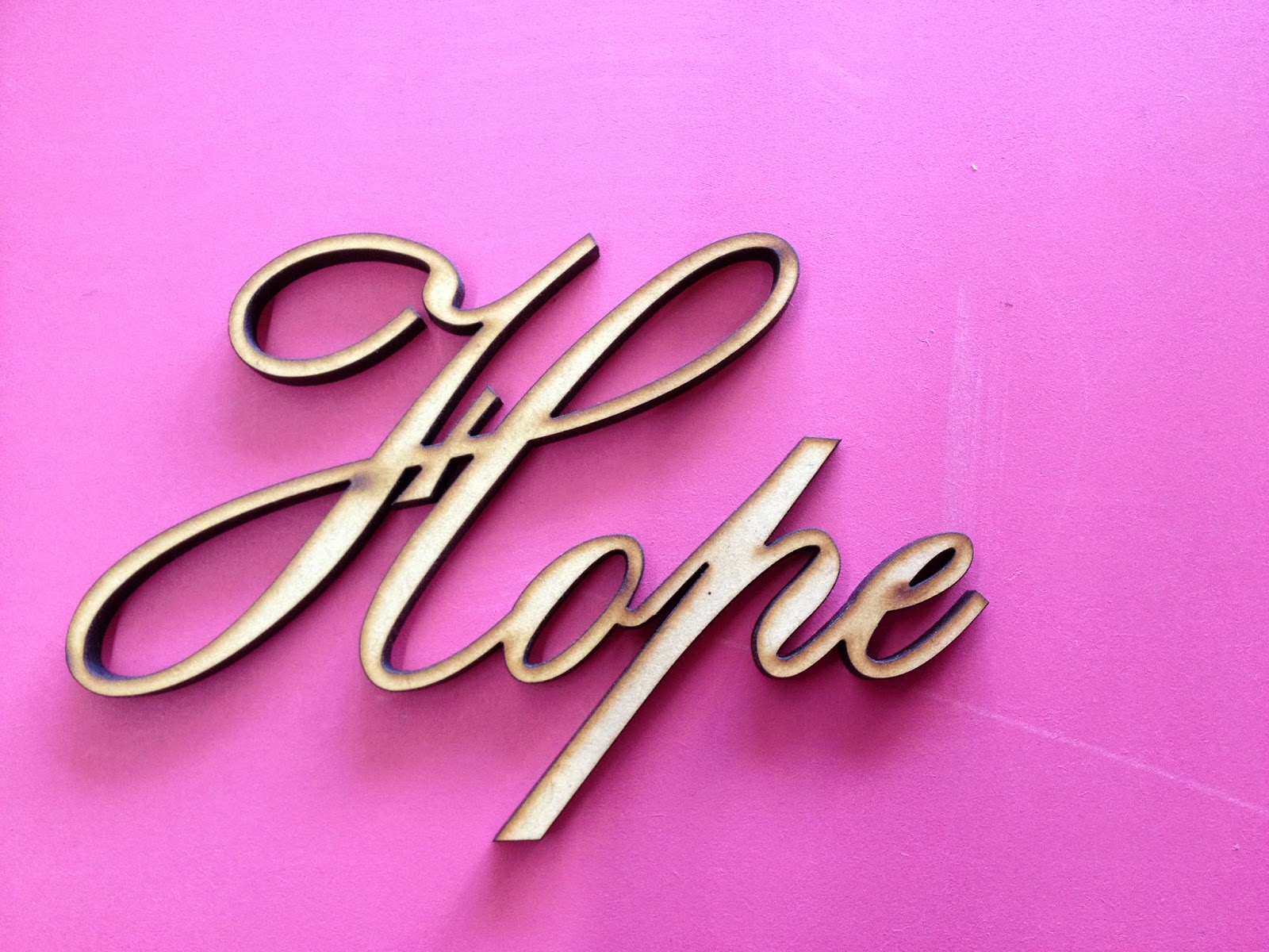 Lettering - Hope