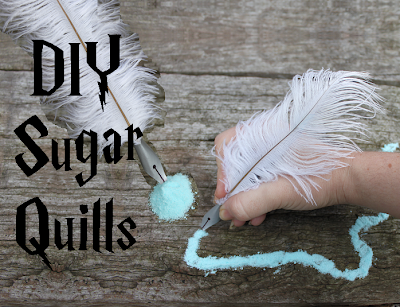Mummy Darling Precious Petal: Harry Potter DIY Refillable Sugar Quills