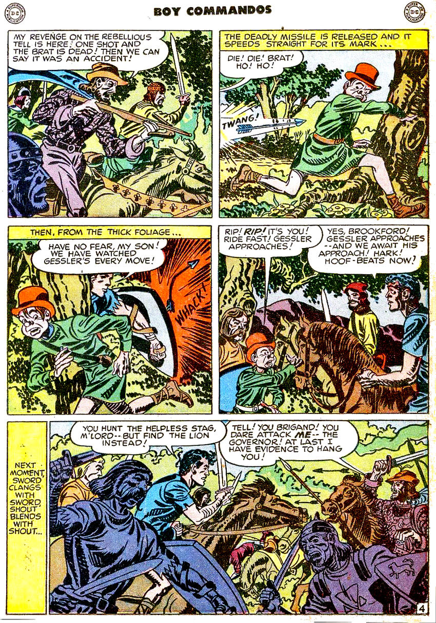 Pappy's Golden Age Comics Blogzine: Number 1359: Boyoboy! The Boy Commandos