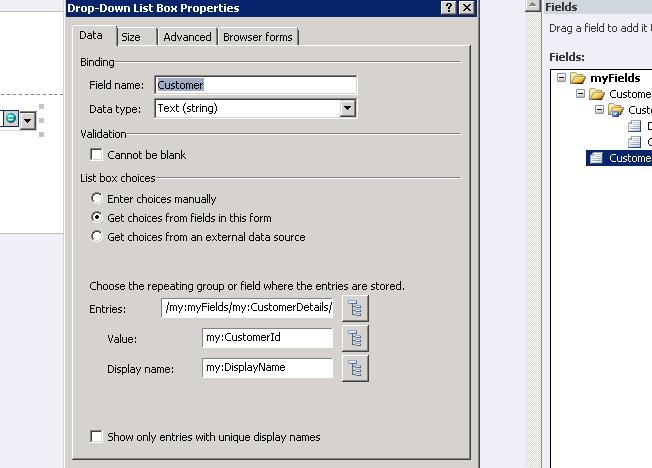 Sharepoint Tricks Fill In Infopath Dropdown List From Sharepoint List Programmatically