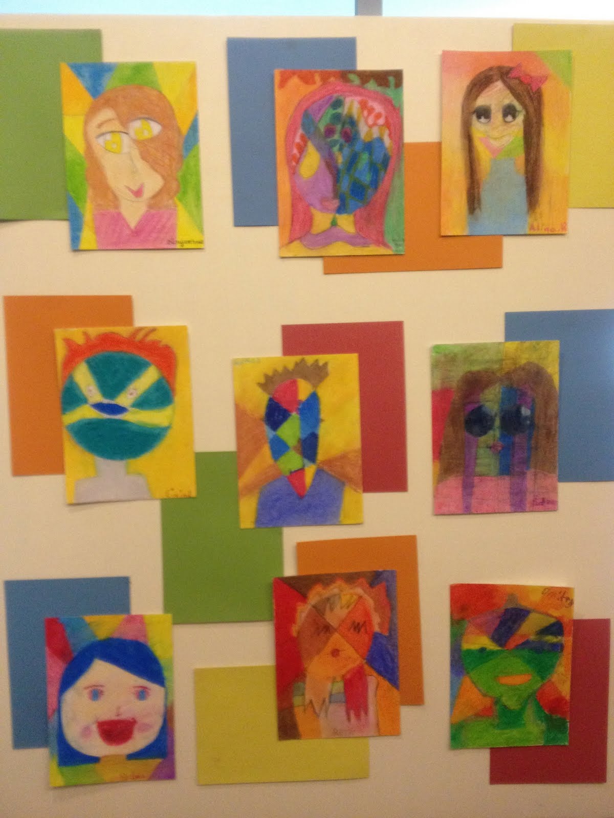 Making Our Mark: Paul Klee Inspired Portraits