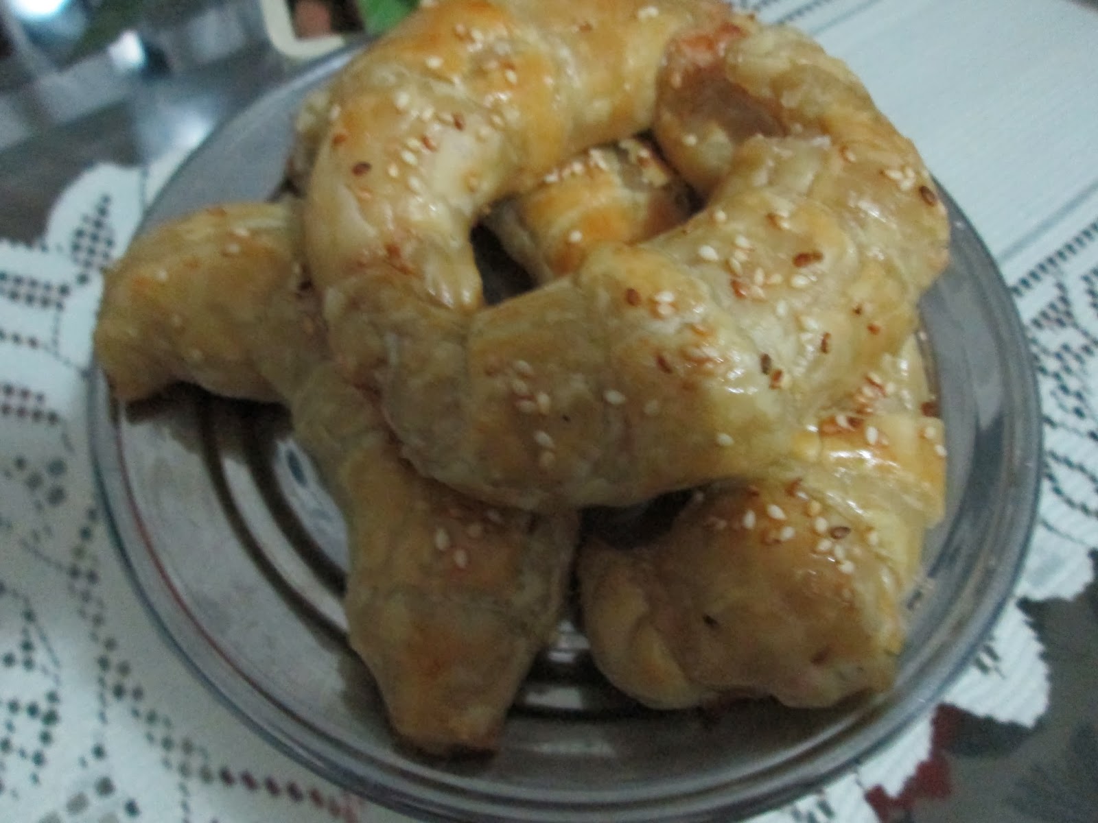 Degustar, Ler & Sonhar: Croissant salgado