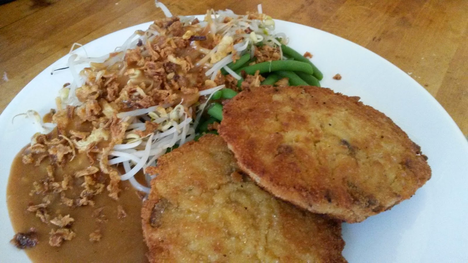 Merie's Food: Restje van de Chinees? Bamihap met gado gado