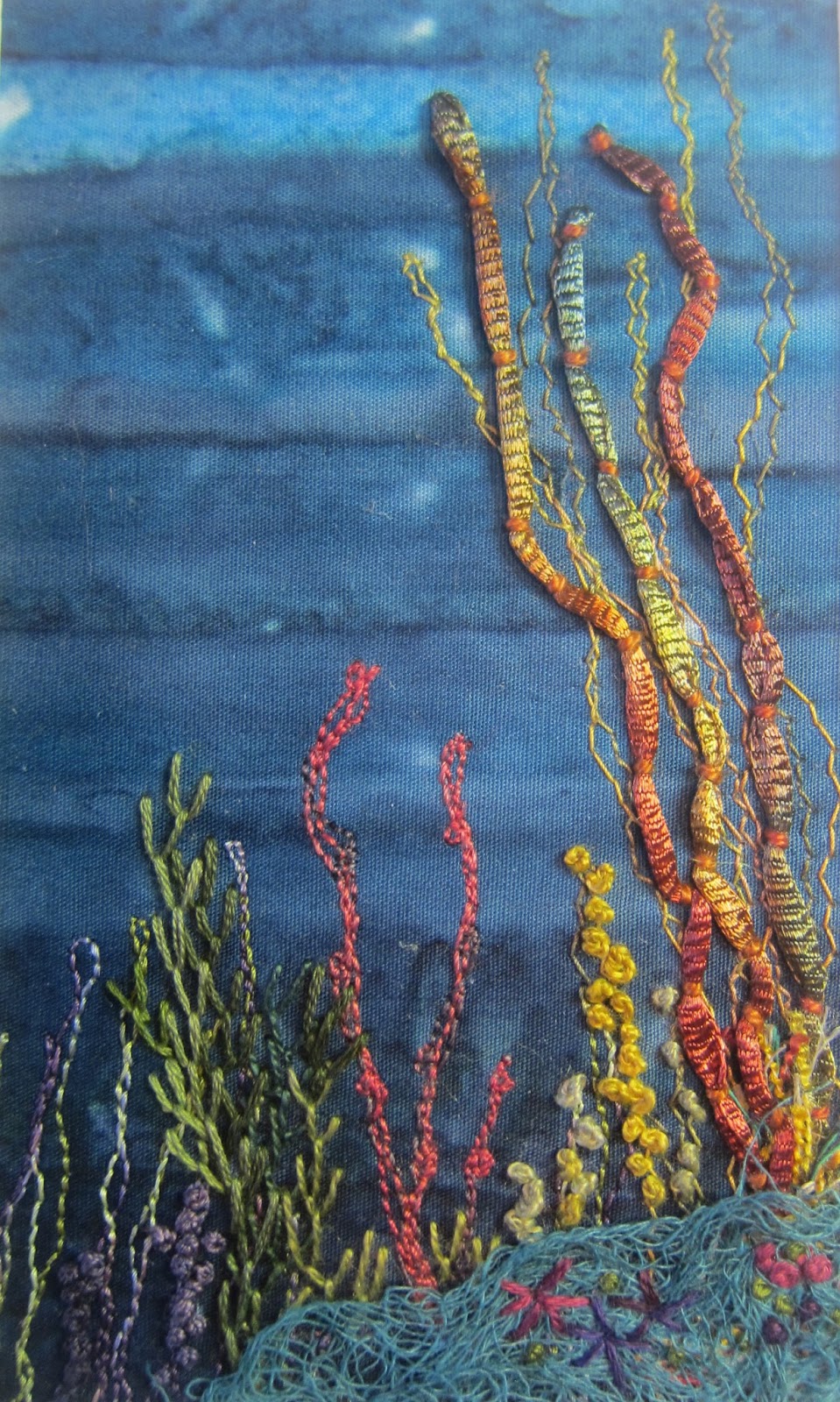 Judy Cooper Textile Artist: Under The Sea 2