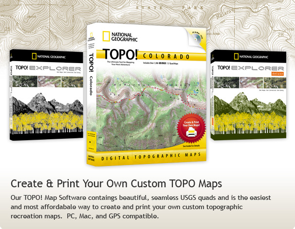 WSR Photography: National Geographic and TOPO