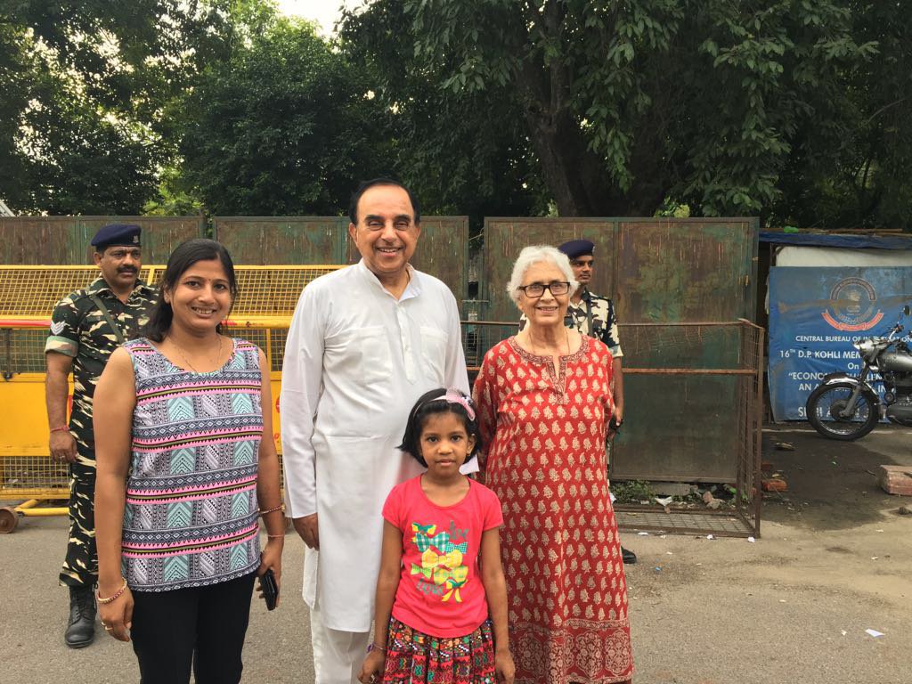 Suhasini Haidar Husband