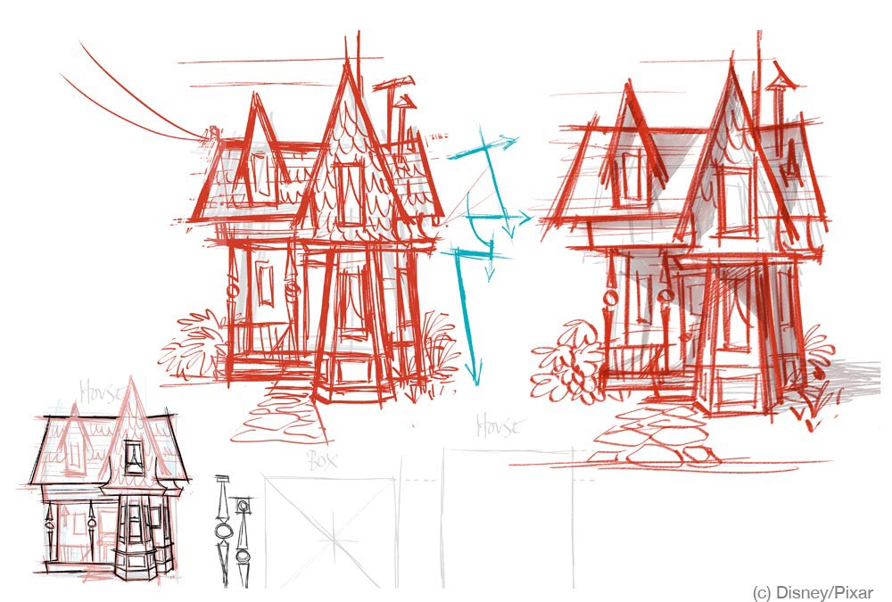 Living Lines Library: Up (2009) - Prop Design