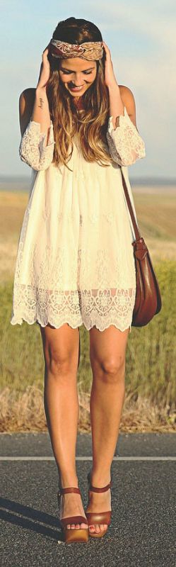 Outfits for Chic: 40 Beautiful Boho Fashion Dresses You Must Try On