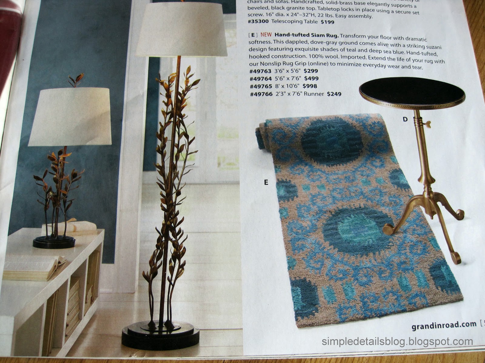 Simple Details: paint a rug party...