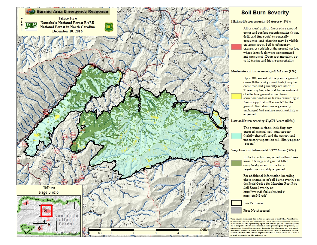 WNC Burn Area Emergency Response: 12/09/16 - BAER Burned Area Severity ...