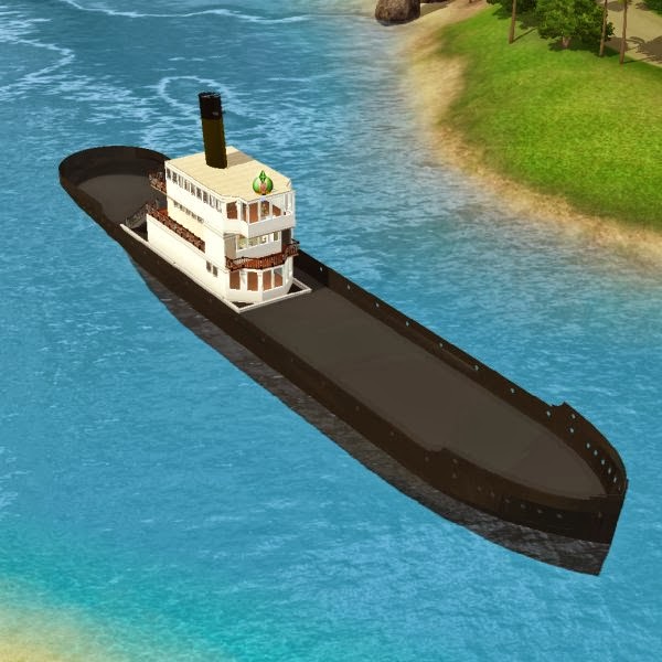 Simming in Magnificent Style: Steam ship Carey part 1