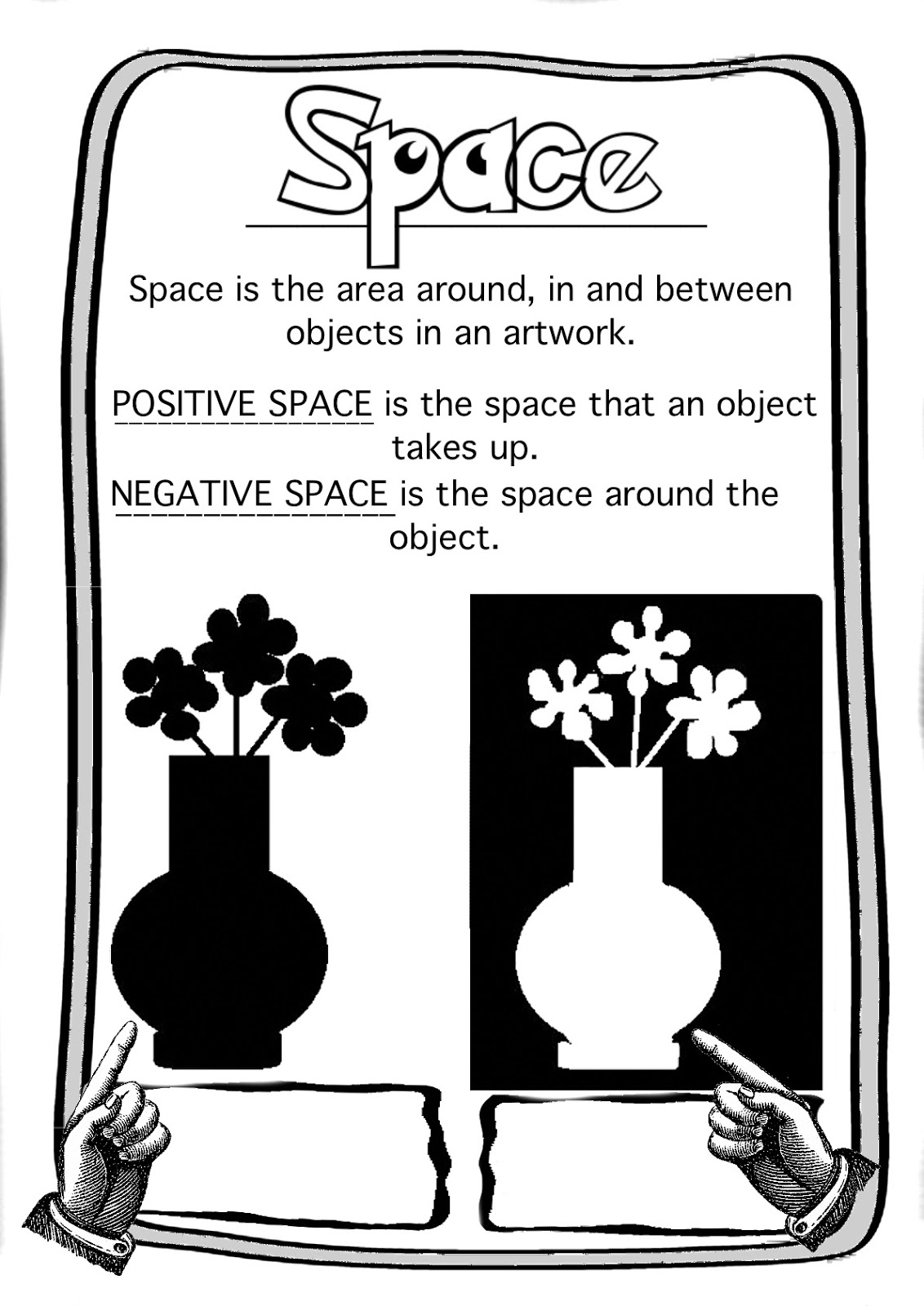 Space Element Of Art Worksheet