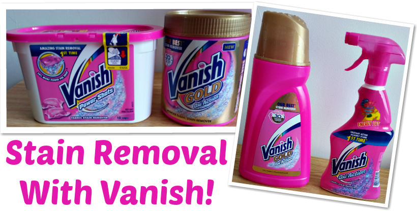 Life As Kim: Stain Removal With Vanish - Review!
