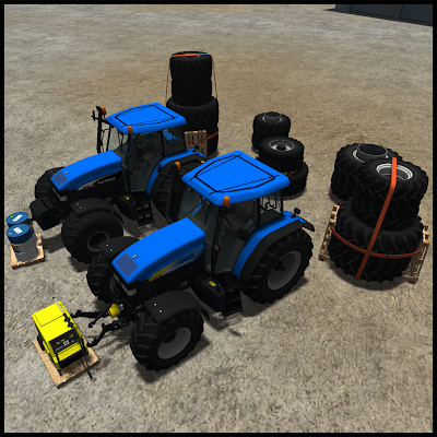 Farming Simulator Sul: New Holland TM175 E TM190