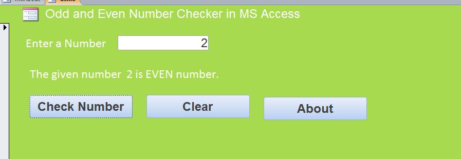 Free Programming Source Codes And Computer Programming Tutorials Odd And Even Number Checker In