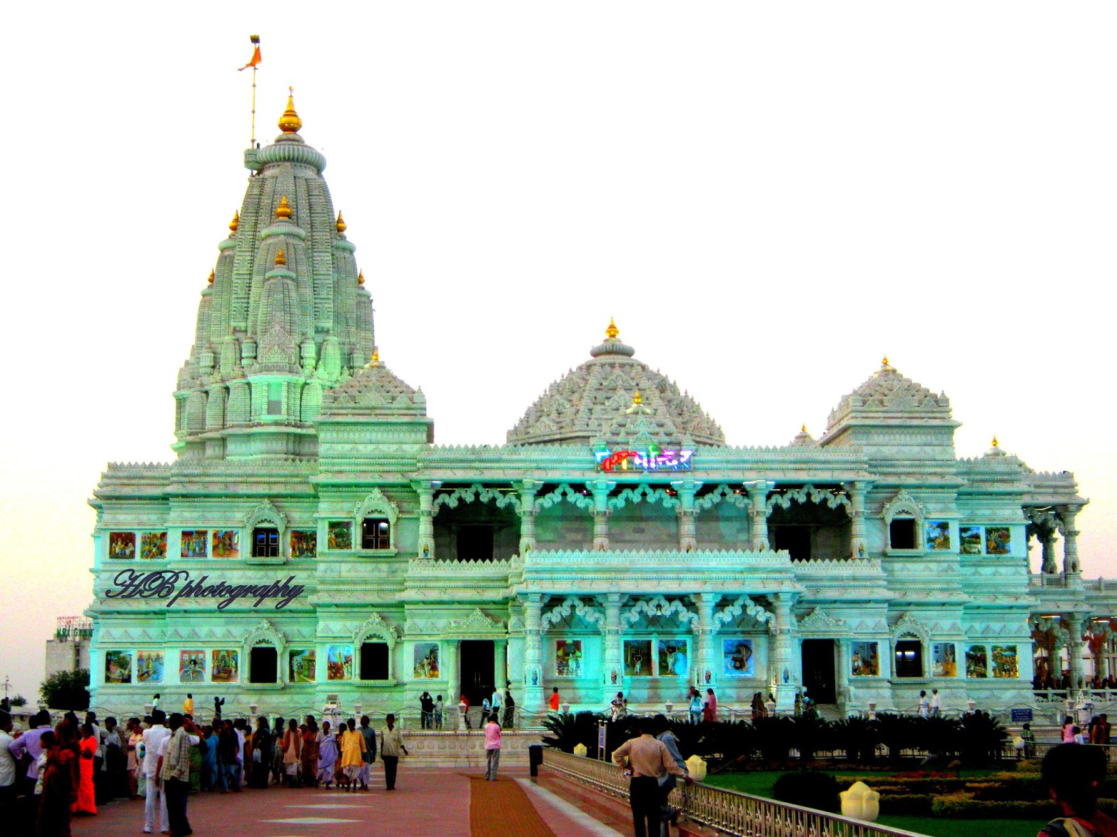The Eternal Love of Krishna. Temples of Mathura Vrindavan.: Prem Mandir ...