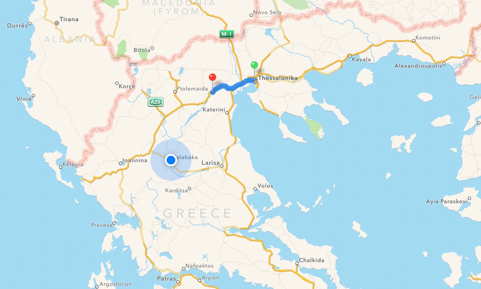 My Turkey/Greece/Rome Trip: Sep 28, Paul at Berea