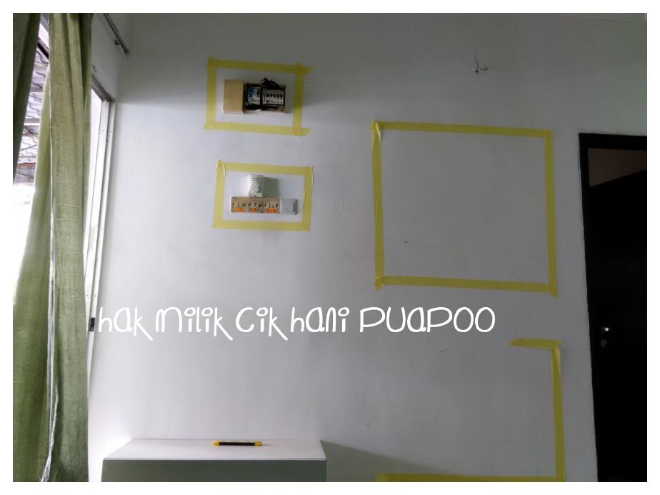 Blog Han: Rumah Kesayangan : DIY dinding kreatif (Border Frame)