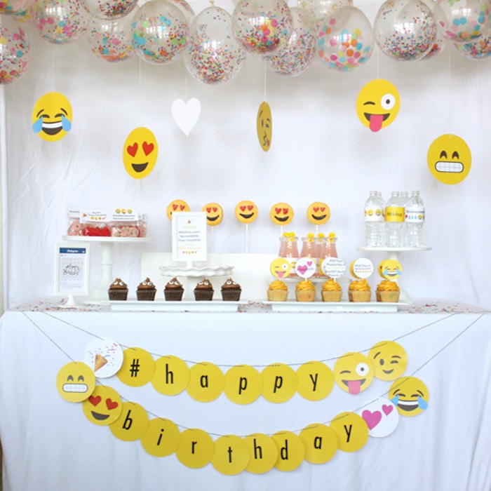 Tema da Festa: Emoji — Guia Tudo Festa - Blog de Festas - dicas e ideias!