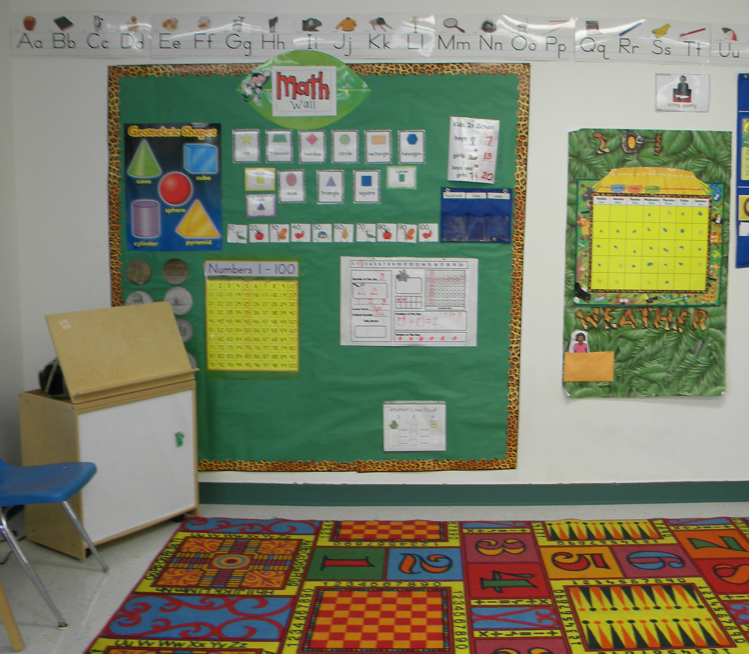 Kindergarten Jungle: Classroom