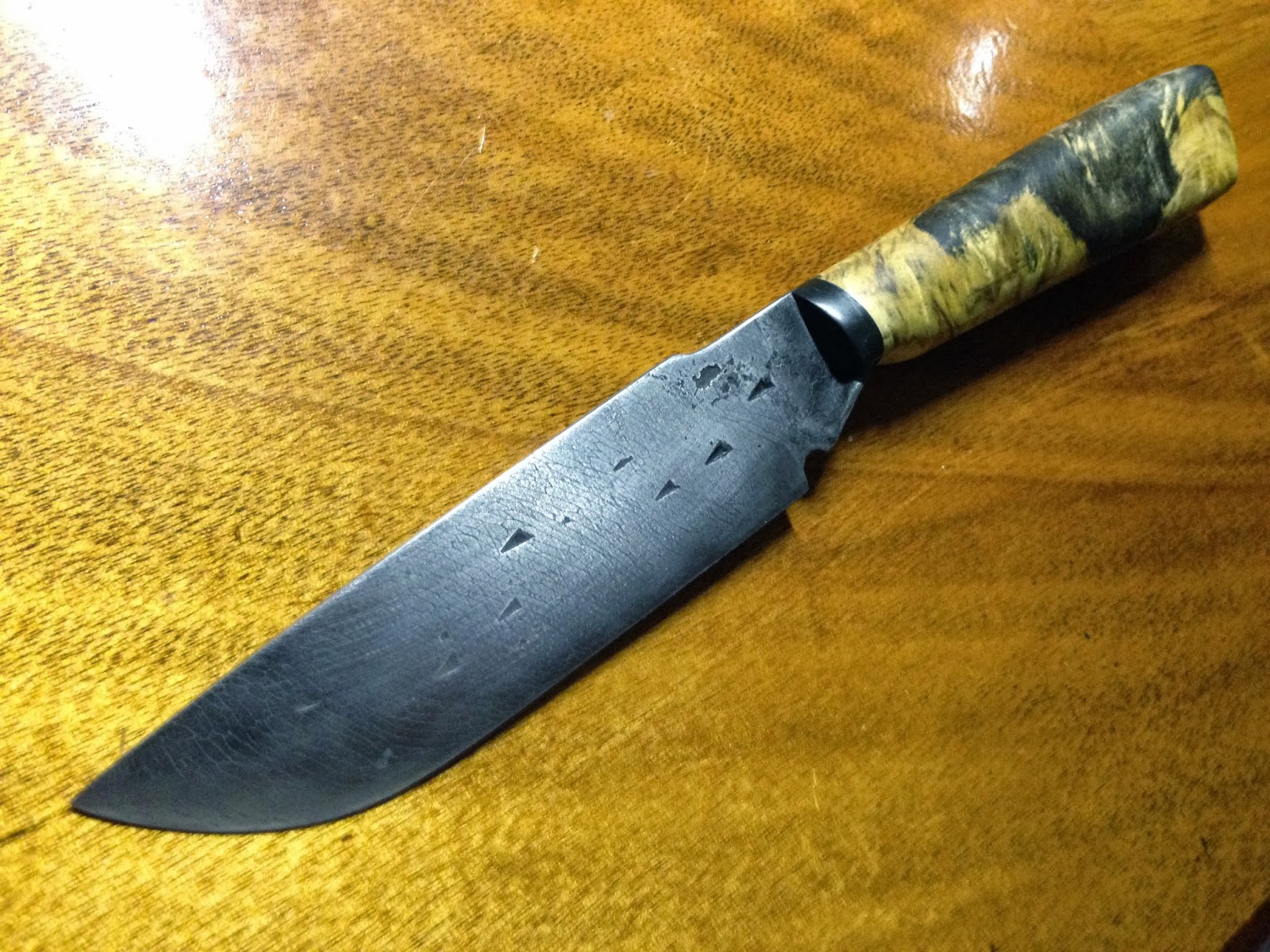 Kampman knives: Cable damascus