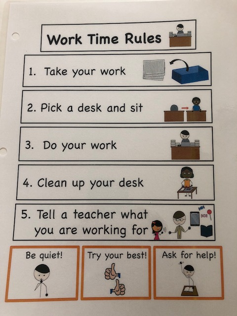 Autism Tank: Classroom Set-Up: Behavior Management and Visuals