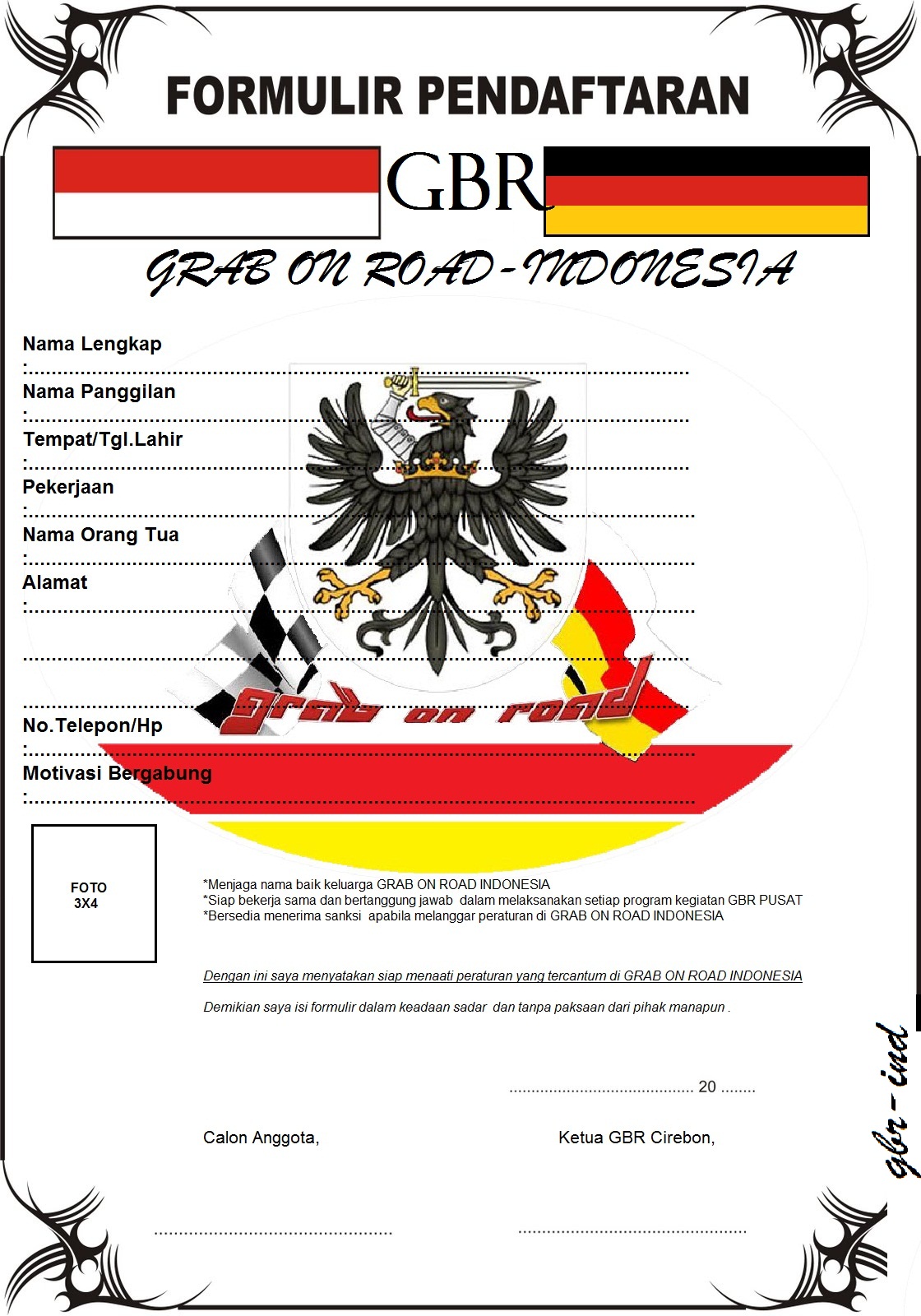 51 INFO DOWNLOAD FORMULIR PENDAFTARAN GRAB TUTORIAL PDF - * Formulir