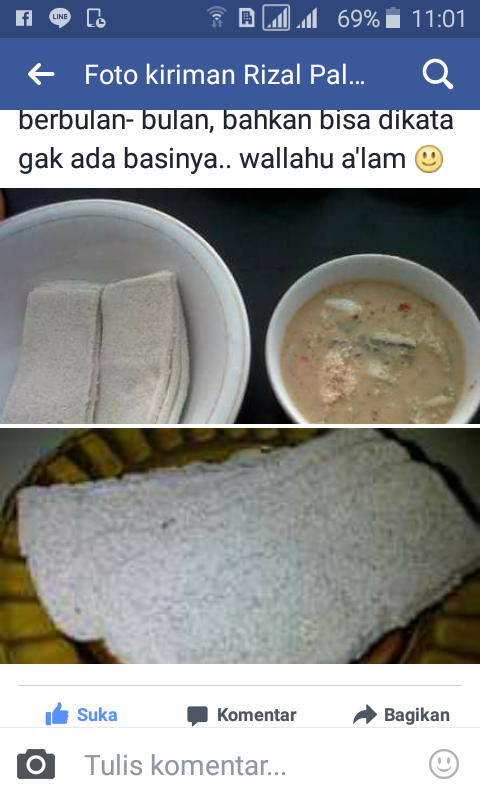 Mengenal Dange, Roti Sagu ala palopo | Palangiran