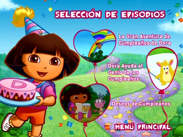 elgranlobo: La Gran aventura de cumpleaños de Dora