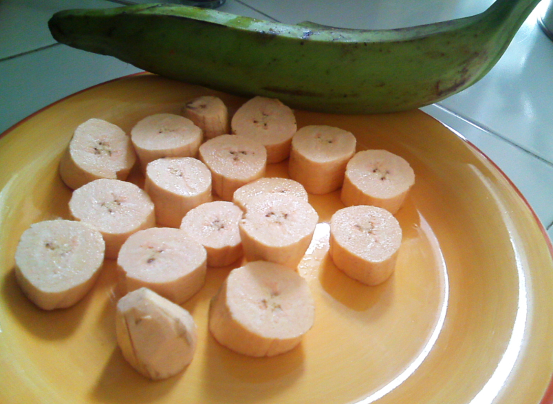 De Parrillada: BANANA MOFONGO WITH WHITE CHEESE