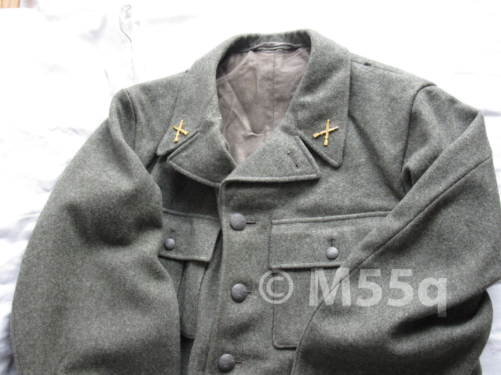 Military equipment of the 20th century: Swedish M/39-58 uniform ...