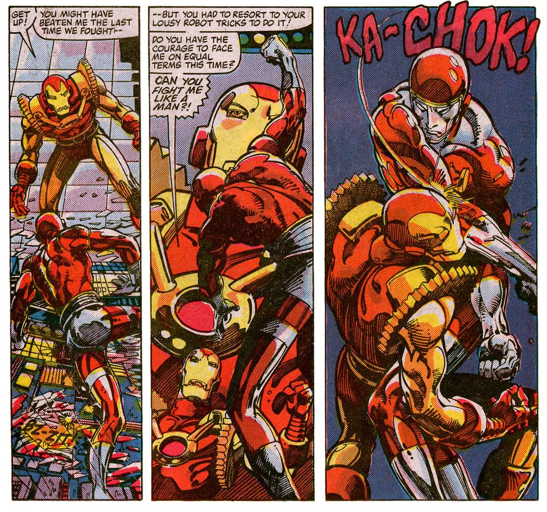 Las calles de Gotham: Hombre Máquina/Iron Man 2020