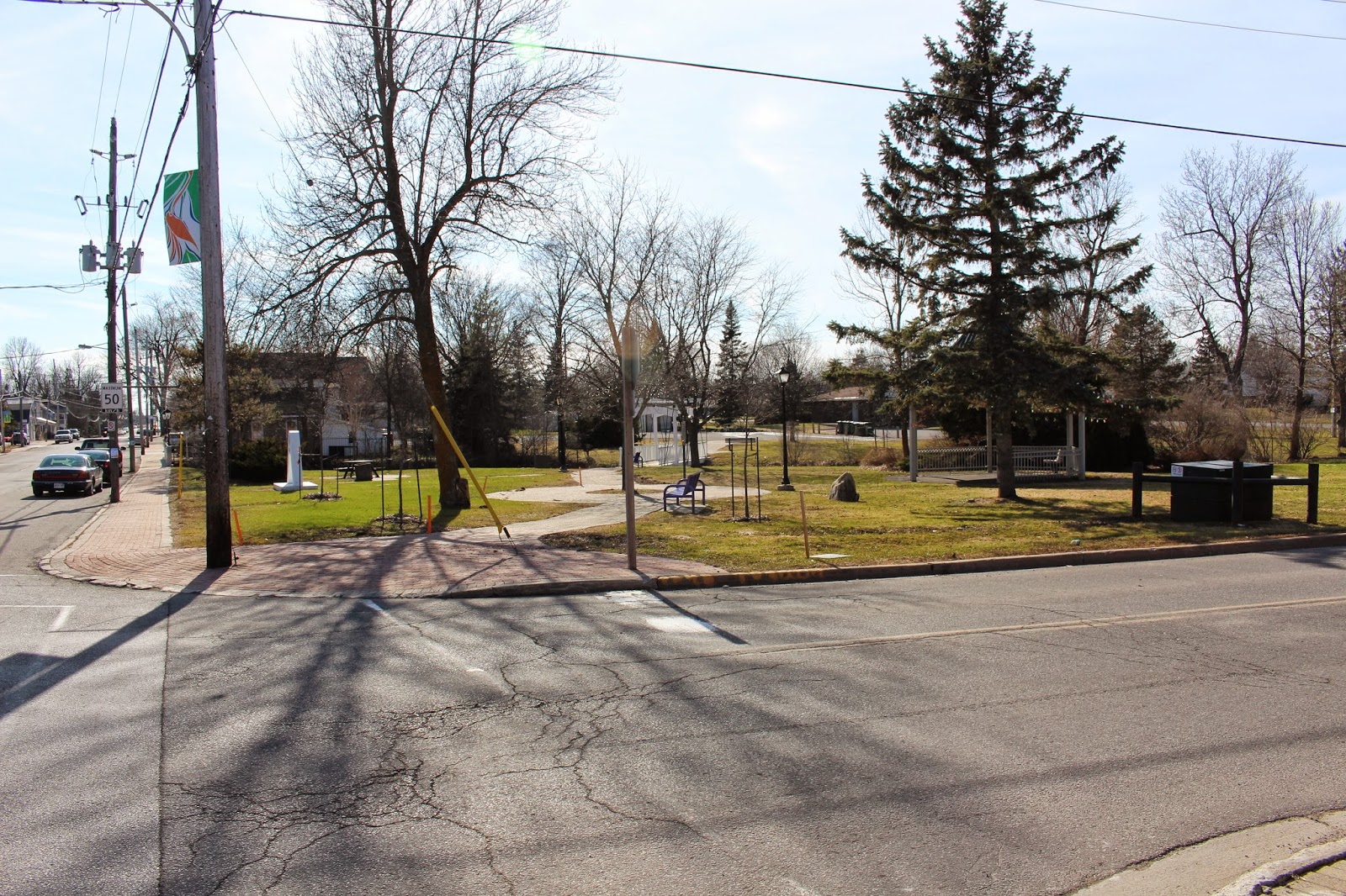 Memorials In Ottawa Osgoode Township Commemorative Plaque In Victoria Park Metcalfe