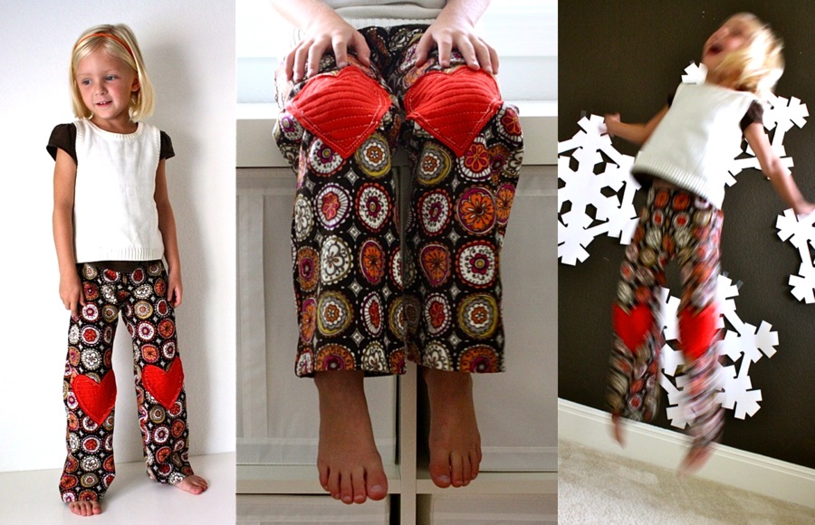 crazy heart pants - MADE EVERYDAY