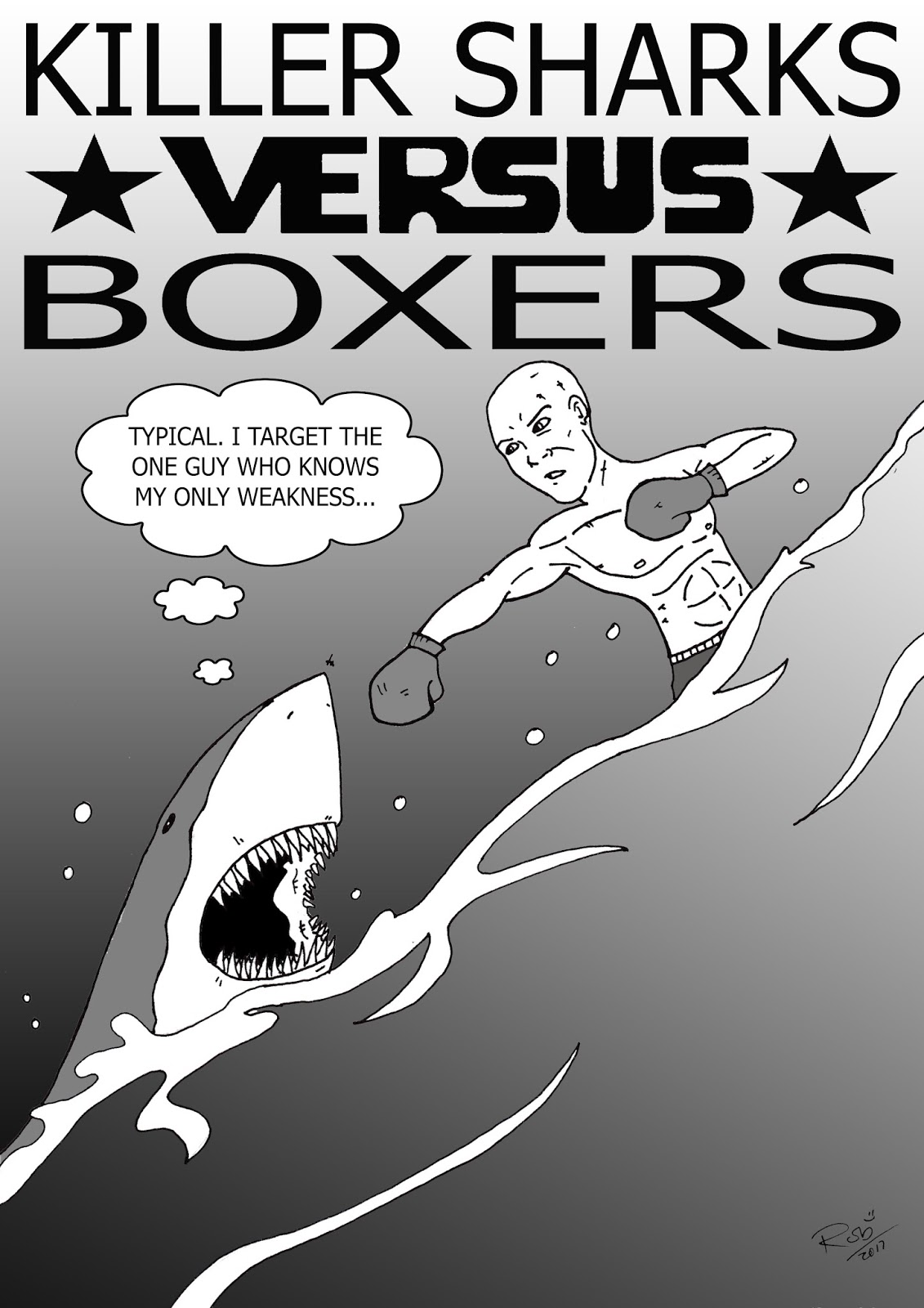 Versus: Killer Sharks Versus Boxers