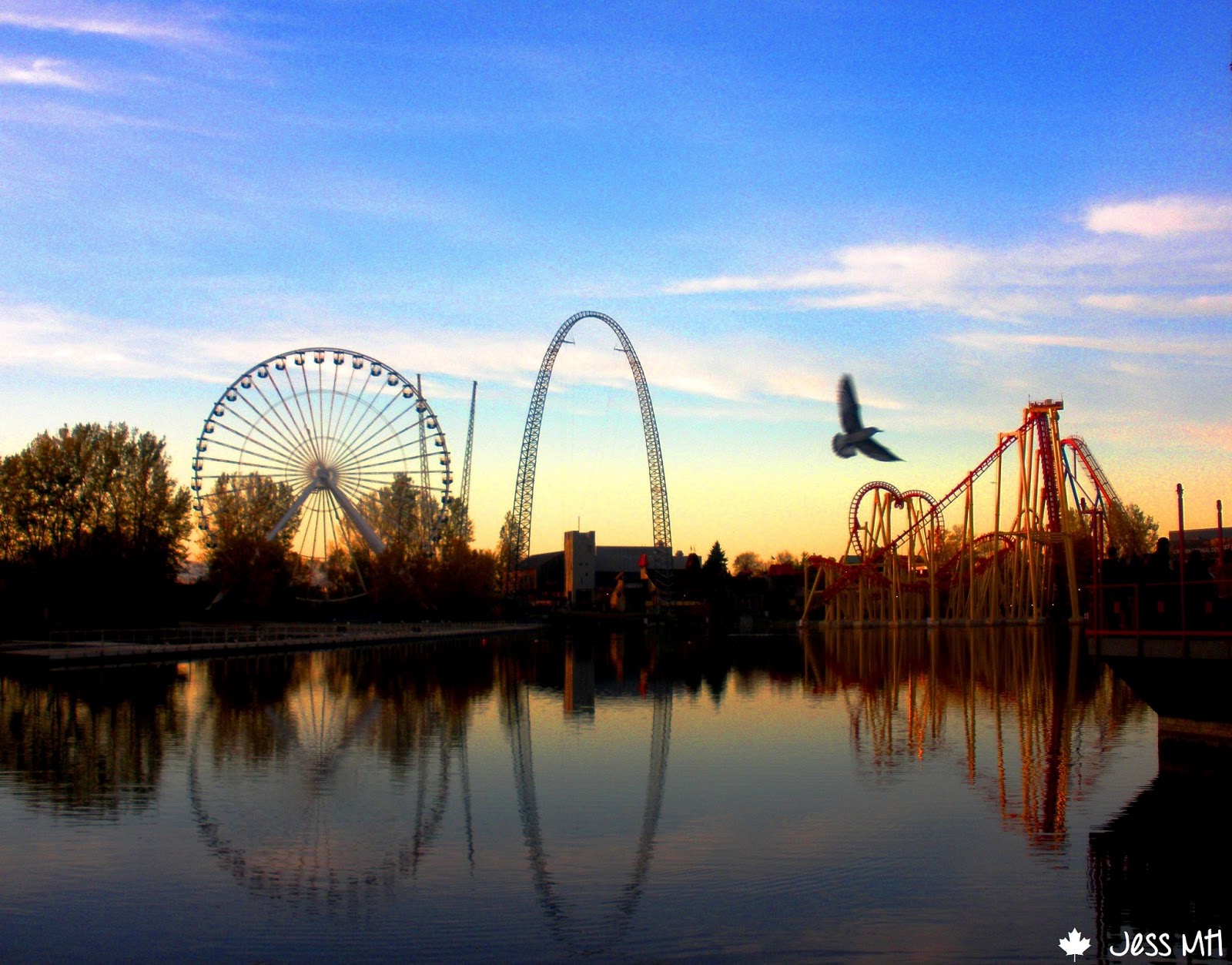 Une vie à saveur d'érable: Des manèges plein de frisson à La Ronde!