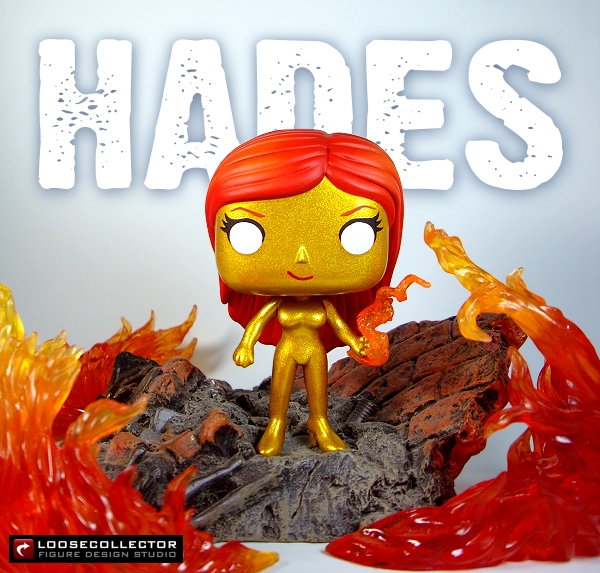 Loosecollector Custom Figures Archive: Hades (Custom Funko POP style)