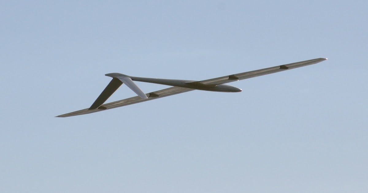 Planet-Soaring: An inverted V-tail design plane
