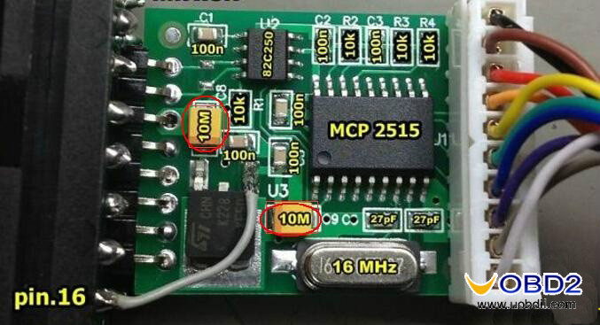 Carprog A1 Pinout