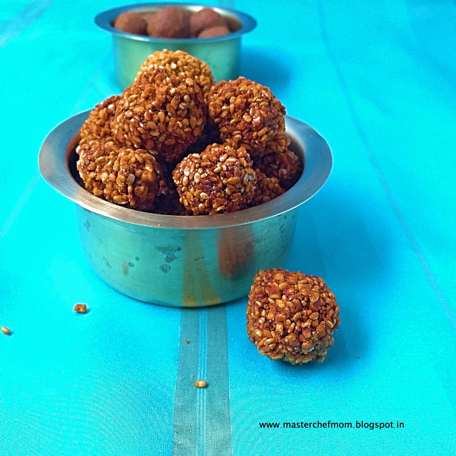 MASTERCHEFMOM: Ellu Urundai | Til Laddu/Laddoo | Til Mithai | Sesame ...