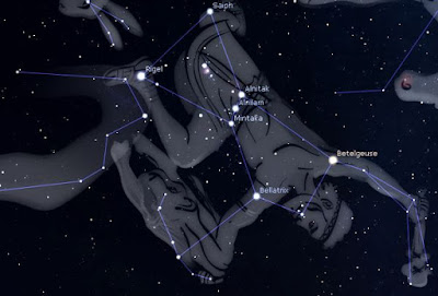 Astronomia Prática: A constelação de Órion (segundo gregos e egípcios)