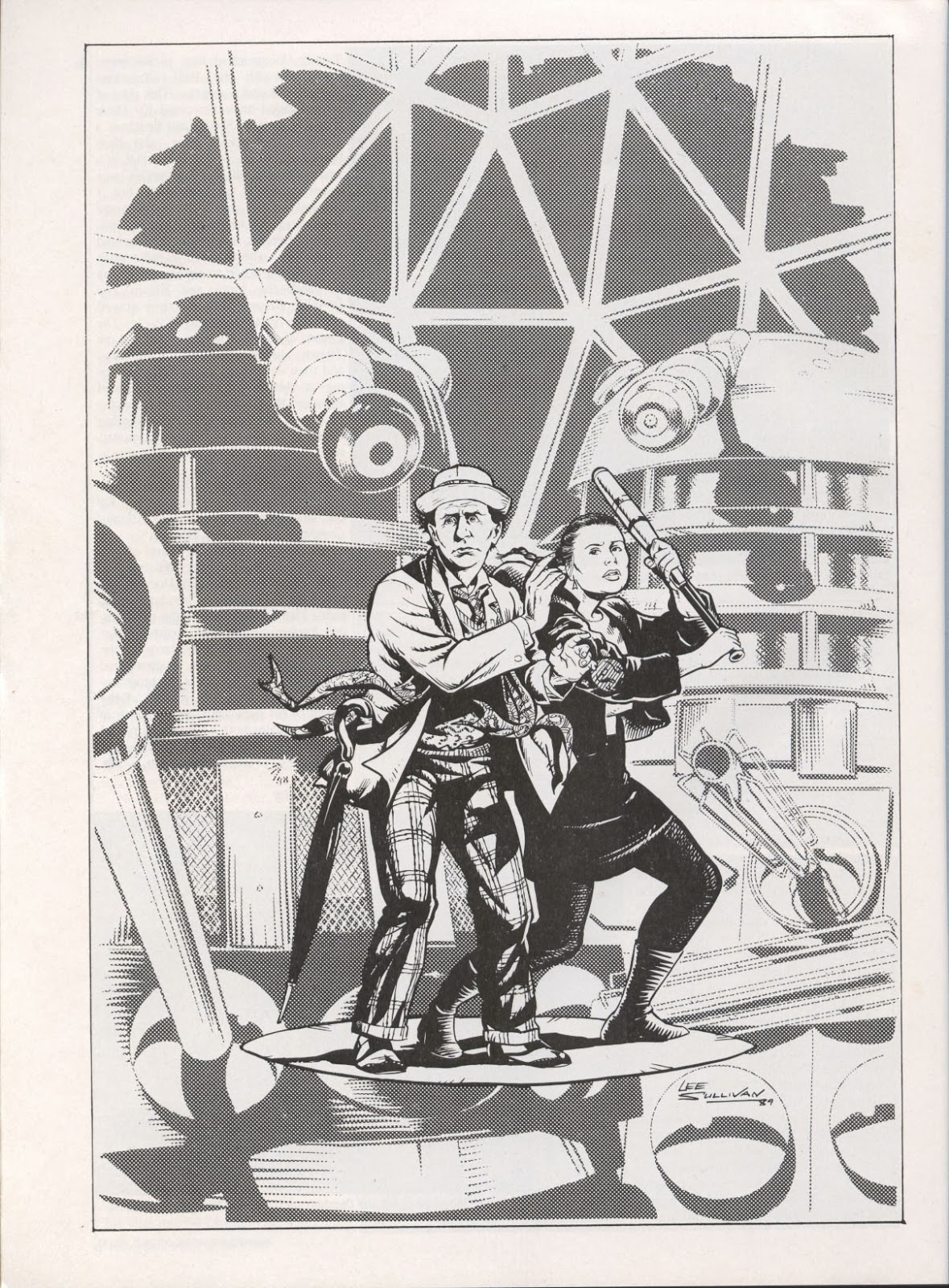 STARLOGGED - GEEK MEDIA AGAIN: 1989: DOCTOR WHO PORTFOLIO (Marvel UK)