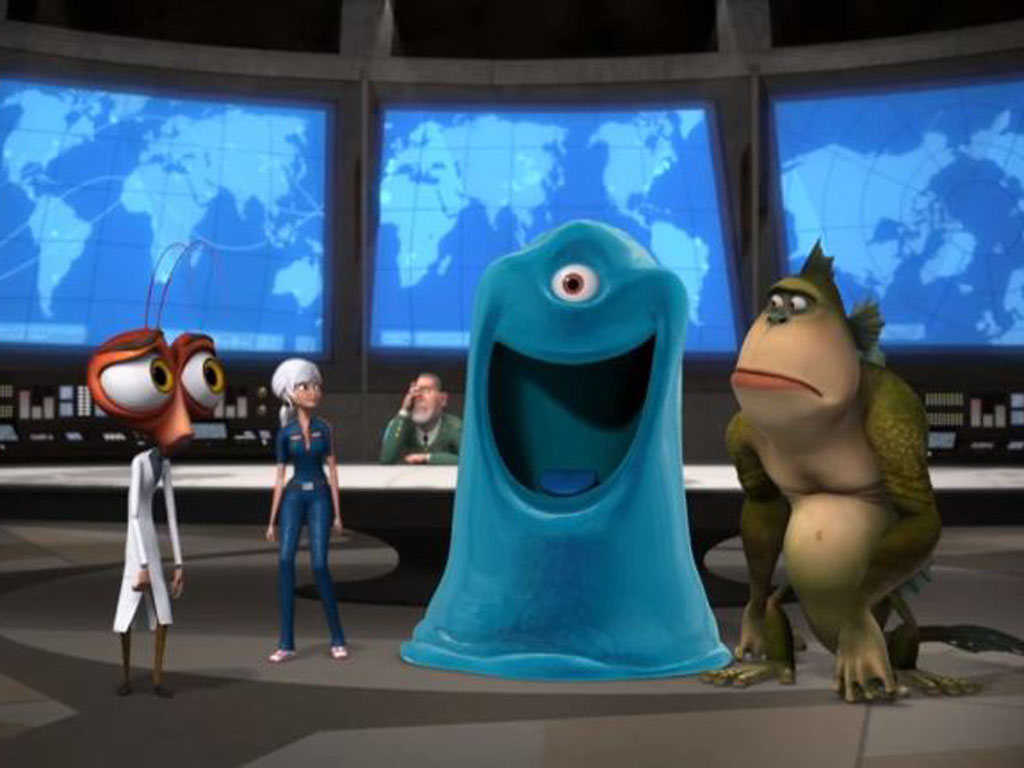 TV Series USA: Monsters vs aliens